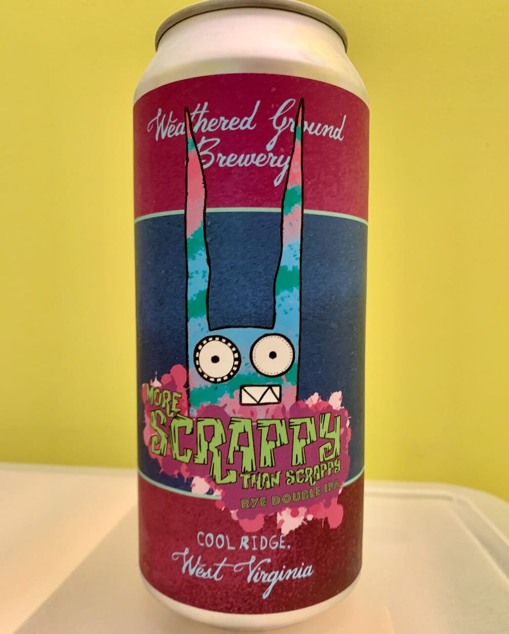 Beer Can Label Art in WV