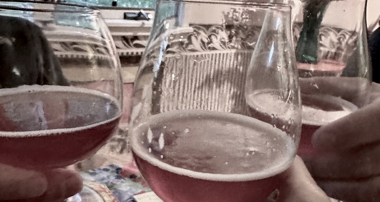 Talking beer distributing with Dakota Farmer